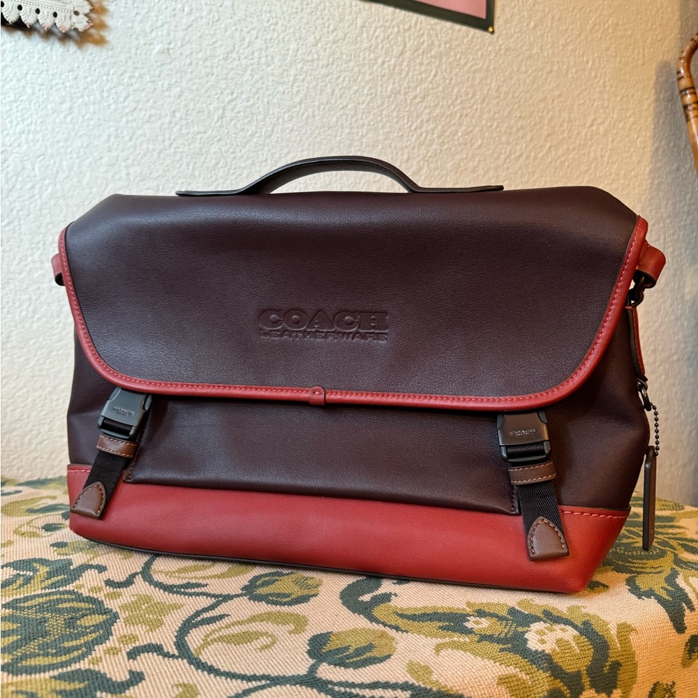 Coach Bike Messenger Bag - Gem